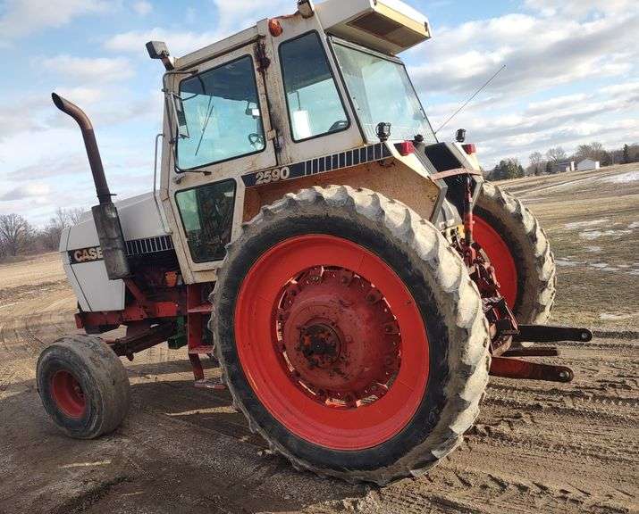 1979 JI Case 2590 Tractor, (4700 Hours), Runs and Shifts Well, A/C Does ...