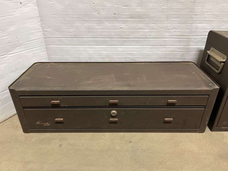 (2) Kennedy Machinist Tool Boxes, comes with keys, together- 26"W x 21 ...