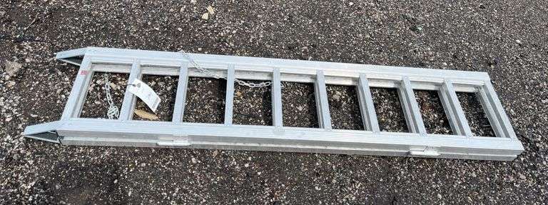 Aluminum bi-fold utility ramps, 500 lb. weight capacity, 30"W x 64"L ...