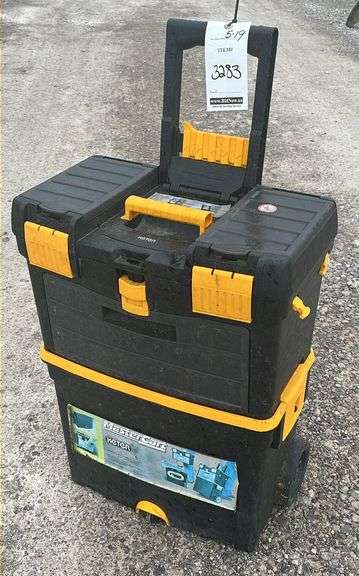 Keter MasterCart pull-around tool box, 18"W x 10"D x 25"H - Albrecht ...