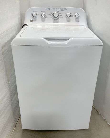 GE clothes washing machine, deep fill, HE turbo, 27"W, works, some wear ...