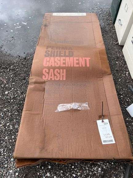 (2) Anderson Perma Sheild Casement Sash, 23" x 59", NIB - Albrecht ...