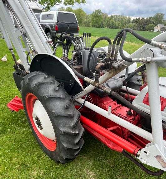 This item Selling ABSOLUTE! ~~~ Ford 8N Tractor with Loader and Backhoe ...