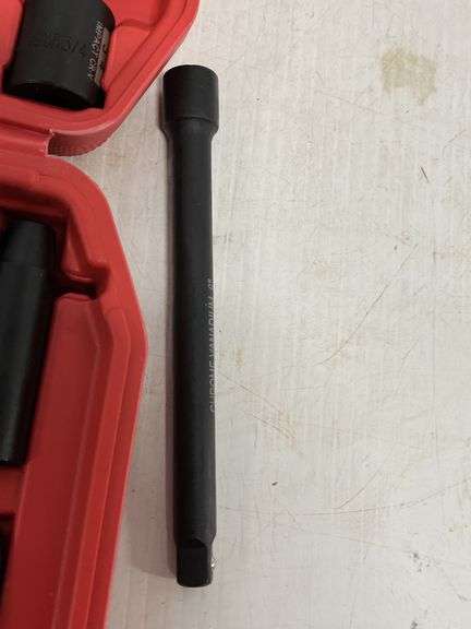 49-Piece SEKETMAN 3/8" socket set, impact shallow/deep well socket set ...