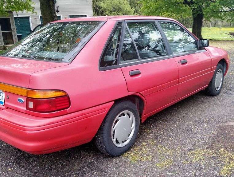 1993 Ford Escort LX, Mileage: 44,709, includes (2) Sets of keys, clean ...