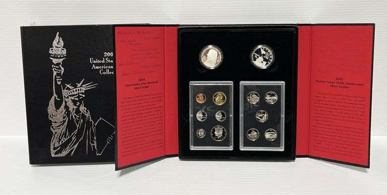 2005 US mint American Legacy collection proof set - Albrecht Auction ...
