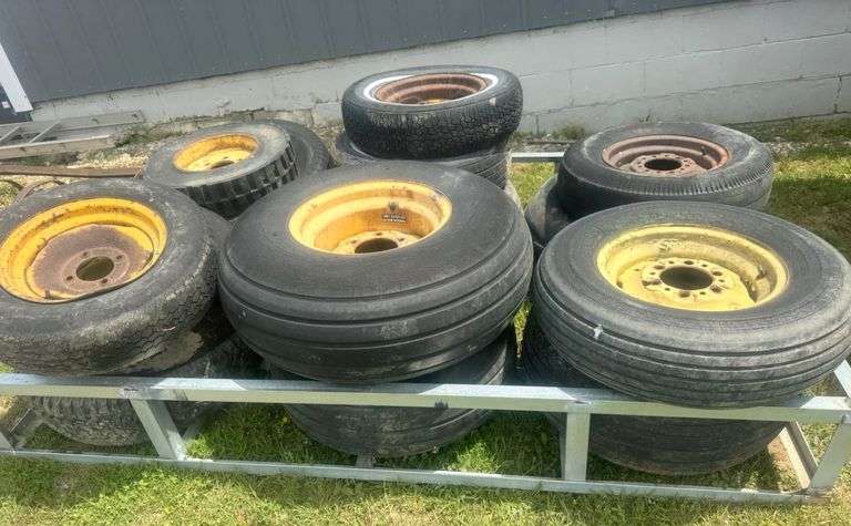 This item Selling ABSOLUTE! ~~~ Used 14" and 15" 4-Hole and 6-Hole ...