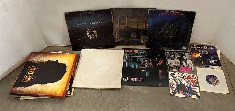 Vinyl music record albums, great - Albrecht Auction Service
