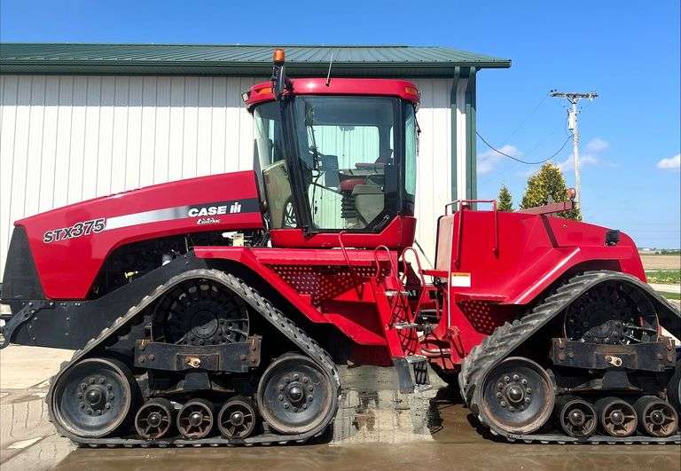 2002 Case IH 375 Quadtrac, (8900 Hours), Tracks in Good Shape, Complete ...