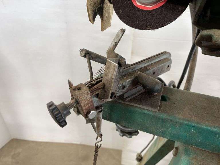 Foley Belsaw 308 saw chain grinder with manual, 55"H, works - Albrecht ...