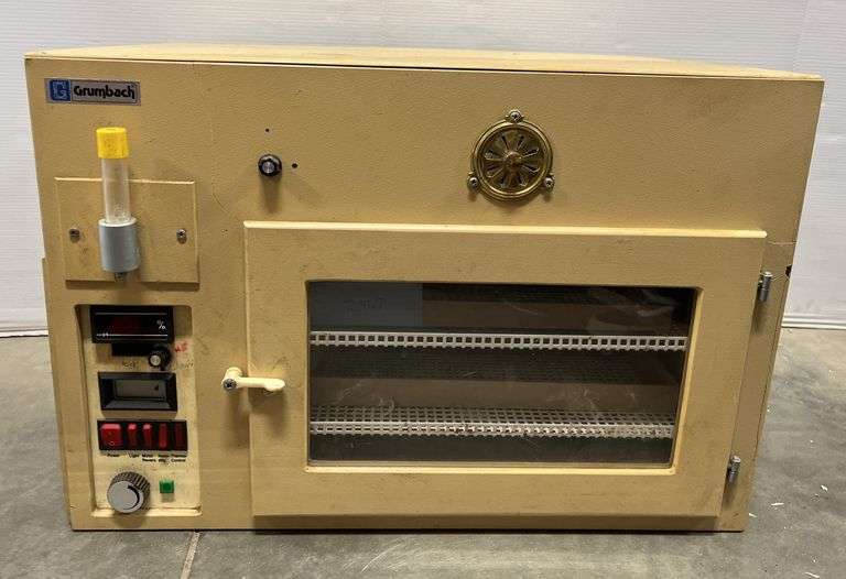 Grumbach Commercial Incubator, made in Germany, will need to be re ...