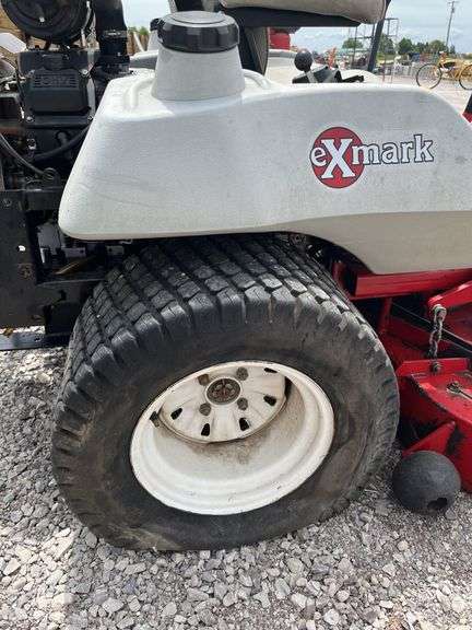 Exmark zero-turn lawn mower, needs work, 60", turns over but doesn't ...
