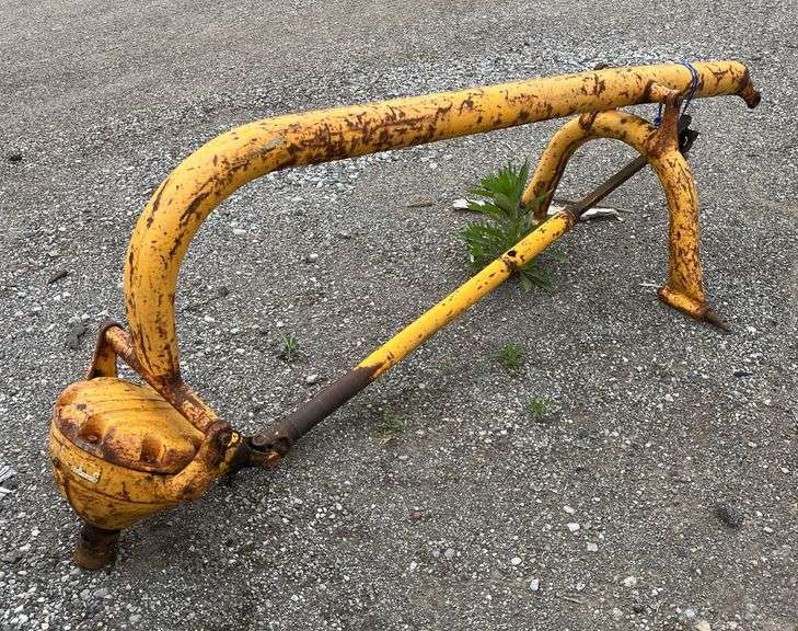 3-Point hitch PTO post hog digger, no augers, works well - Albrecht ...