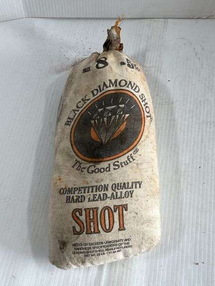 Bag of No. 8 shot, 25 lbs., new - Albrecht Auction Service