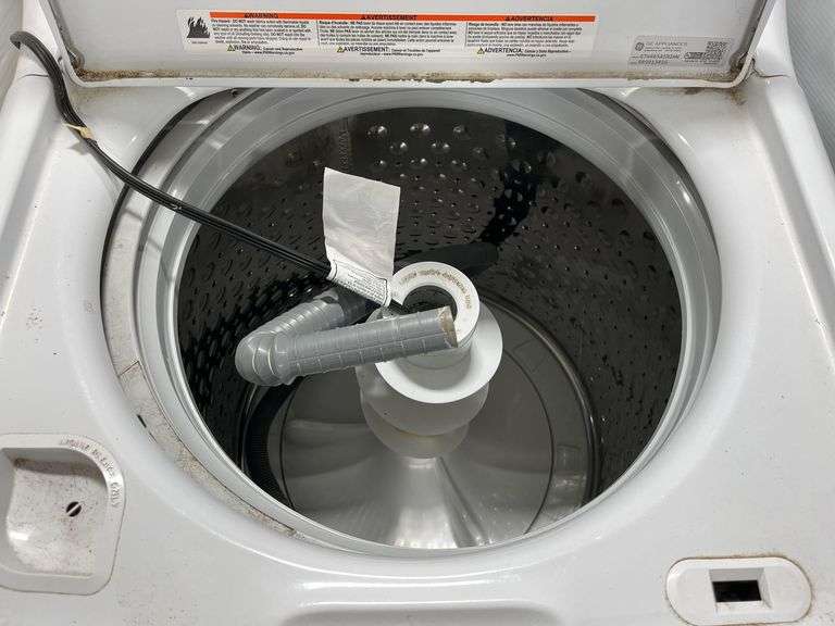 GE clothes washing machine, deep fill, HE turbo, 27"W, works, some wear ...