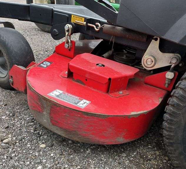 Snapper Pro 60" zero-turn mower, 25 HP Raw engine, 1017 hours, runs ...