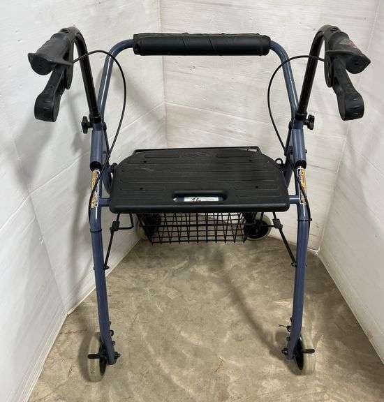 Invacare wheeled walker with basket, 20"W, good condition - Albrecht ...