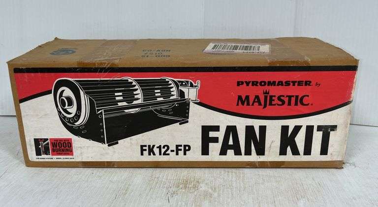 Pyromaster Majestic FK 12-FP Fan Kit, box- 15 3/4"L, NIB - Albrecht ...
