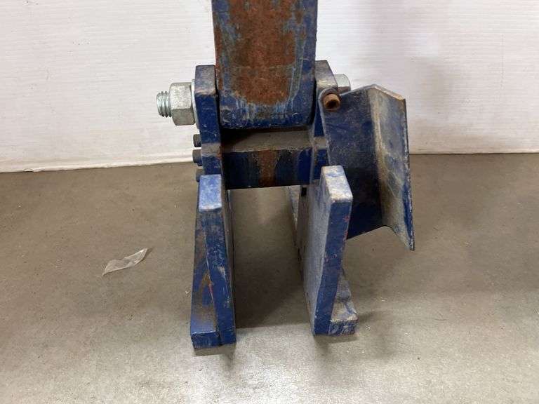 Metal bending arbor press, 26"H - Albrecht Auction Service