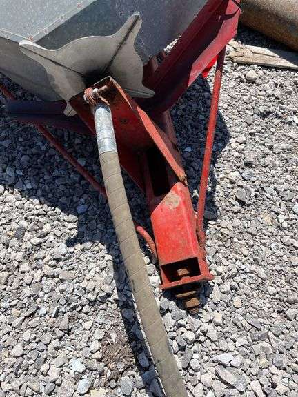 Cyclone seeder/spreader, basin- 24" x 16", works, good to average ...