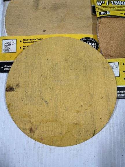 Coleman Powermate air disk sander, 6"Dia - Albrecht Auction Service