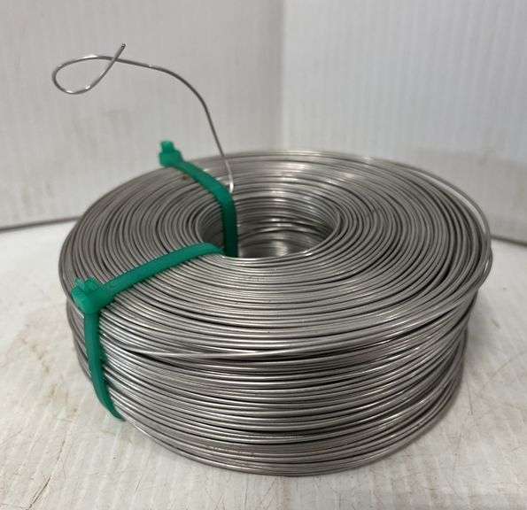 (1) Coil of lashing wire, unknown length - Albrecht Auction Service