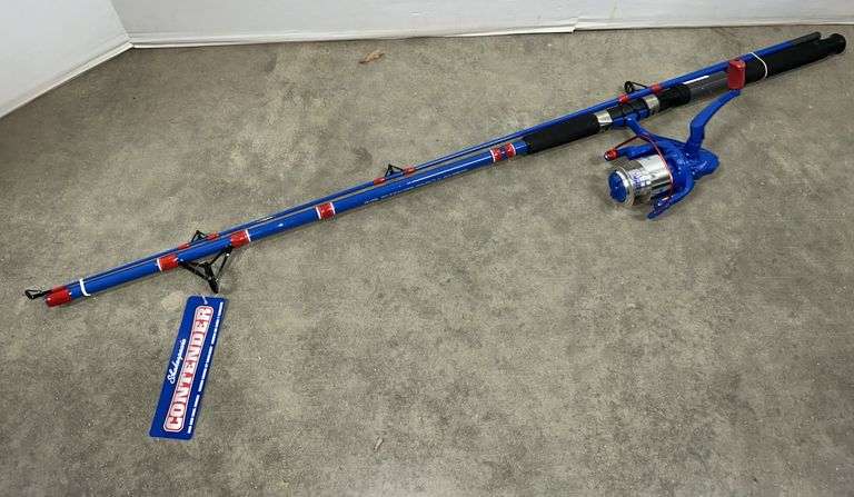 Shakespeare "Contender" fishing rod and reel, new, never used ...