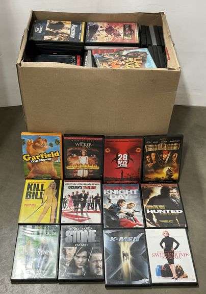 DVD Movies, approx. (160) various types of genres, most played very ...