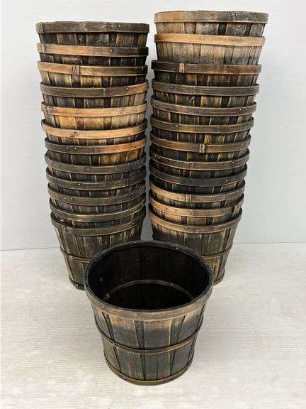 (25) Mini apple baskets or plant baskets, 8" x 7", new - Albrecht ...