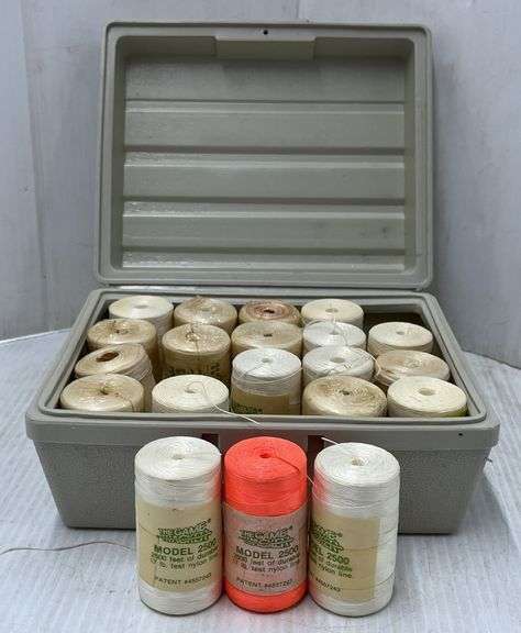 (20) The Game Tracker 2500' String Spool Archery Arrow Tracking ...