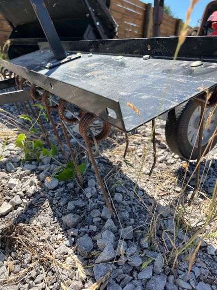 Craftsman high performance 42" pull behind leaf/grass catcher, and a 40 ...