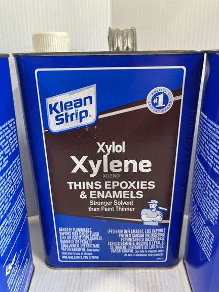Klean strip xylene for thinning epoxy and enamels, includes: (2) Full ...