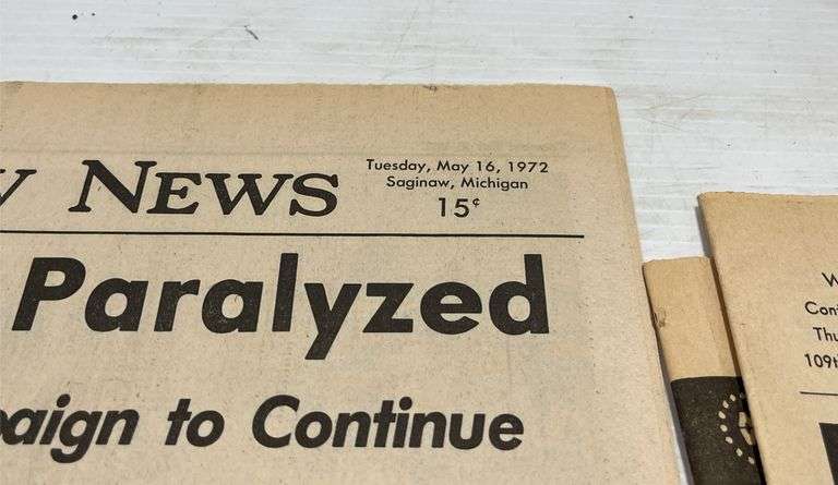 Older newspapers from 1968 to 2009, historic headlines including RFK ...