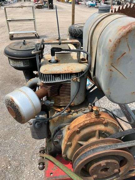 Homemade buzz saw rig, worked, has been sitting - Albrecht Auction Service