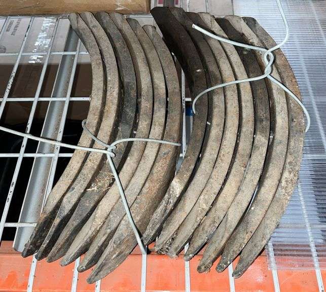 (12) Chisel teeth, 16" - Albrecht Auction Service