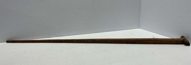 Jackson Prison made ruler, marked "Michigan State Prison Industries ...