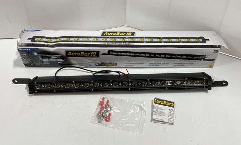 Alpena 12-24V Aerobar19, 19" light bar with bracket, 18-High intensity ...