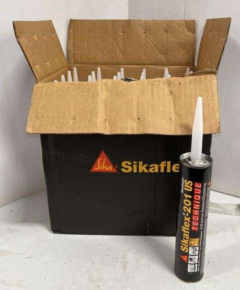 Over (24) 10.1 oz. tubes of SikaFlex-201 polyurethane adhesive-sealant ...