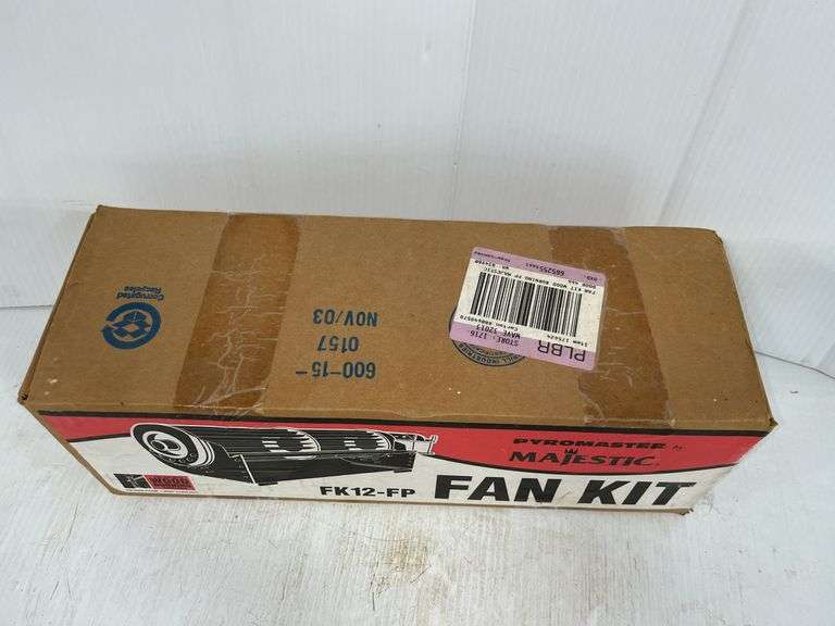 Pyromaster Majestic FK 12-FP Fan Kit, box- 15 3/4"L, NIB - Albrecht ...