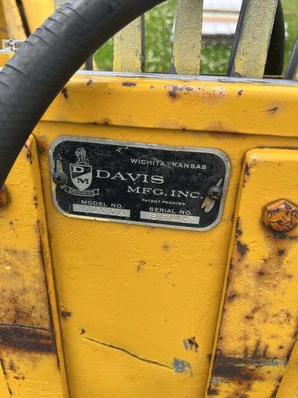 Mini backhoe attachment, came off old Davis trencher, 16"W bucket ...