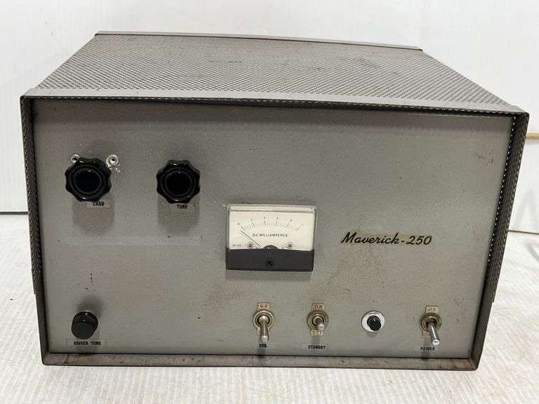 Maverick 250 peak power 350 amplifier, 12 1/4"L, works - Albrecht ...
