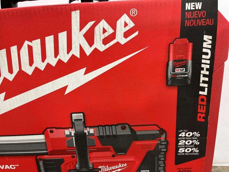Milwaukee M12 Hammervac universal dust extractor kit, NIB - Albrecht ...