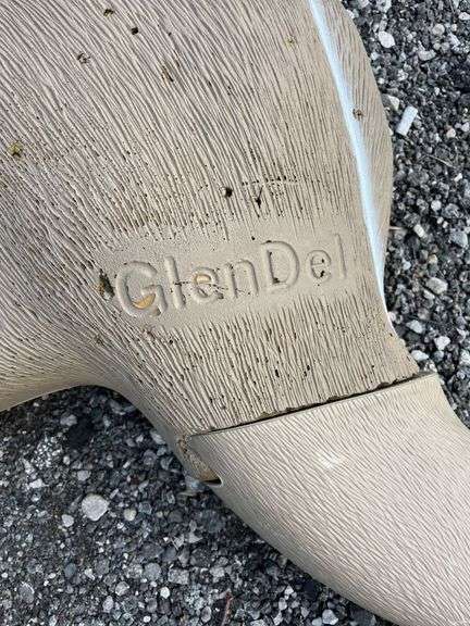 Glendel deer target, 36"W x 56"H, used - Albrecht Auction Service