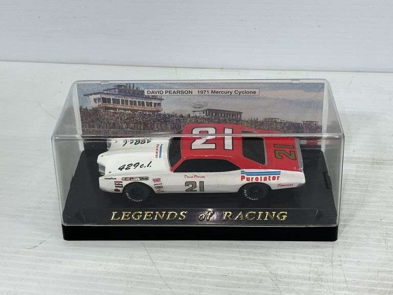 Legends of Racing 1971 David Pearson #21 Mercury Cycle NASCAR 1:43 ...