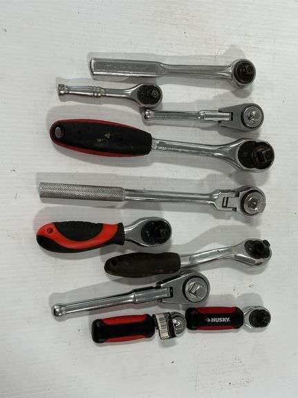 (10) Small and large ratchet, up to 11", good condition - Albrecht ...