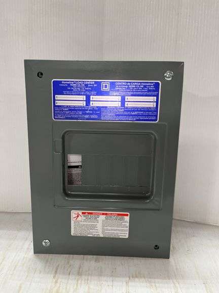 Small breaker box with lid, 9"W x 3 3/4"D x 12 1/2"H, appears new ...