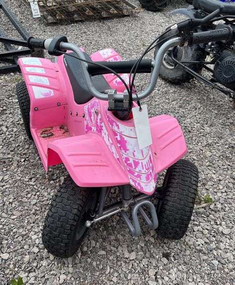 Pink Razor battery operated 4-wheeler, comes with the charger, the ...