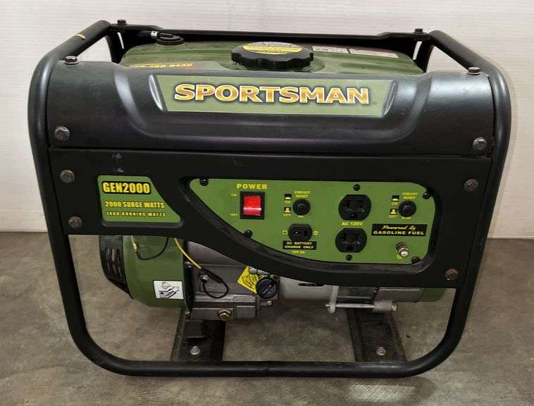 Sportsman GEN2000 generator, used 10 times but runs like new - Albrecht ...