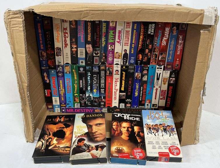 Older VHS Collection, great - Albrecht Auction Service