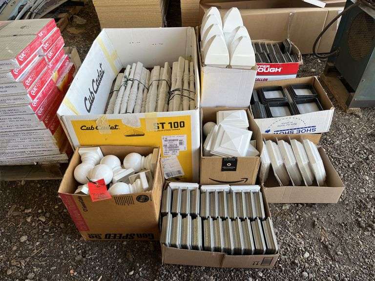 Geo deck supplies, several hundred pieces including: approx. 99 ...